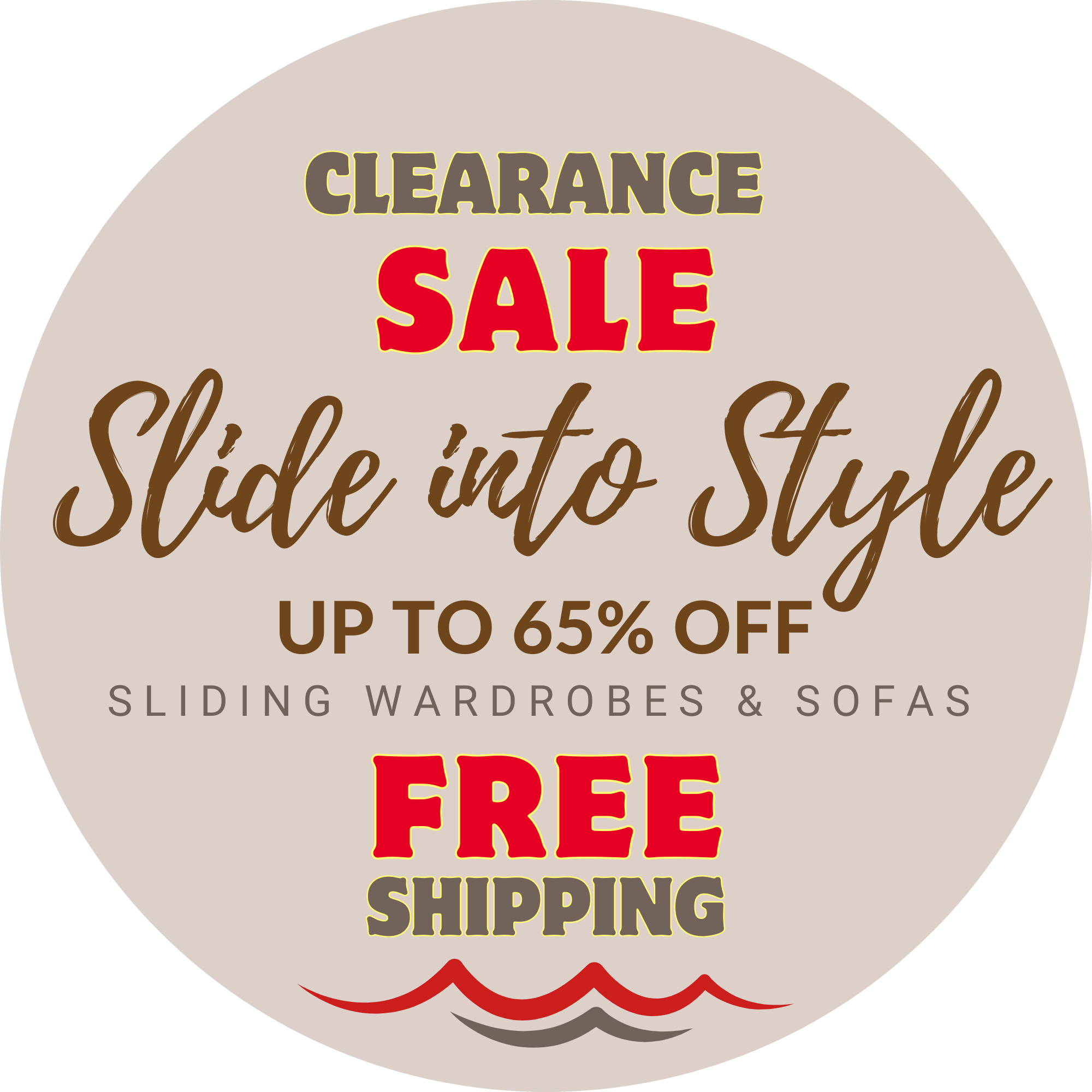 clearance sale, low prices, outstanding deals, affordable furniture ...